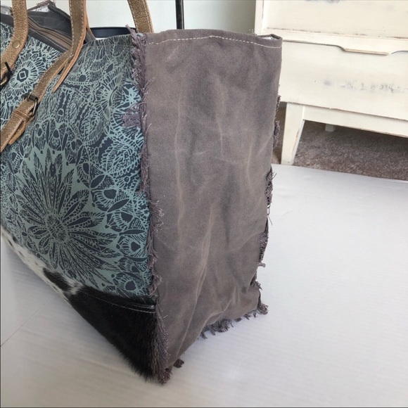 Bags | Myra Bag Large Tote Weekender Upcycled Canvas Nwt | Poshmark
